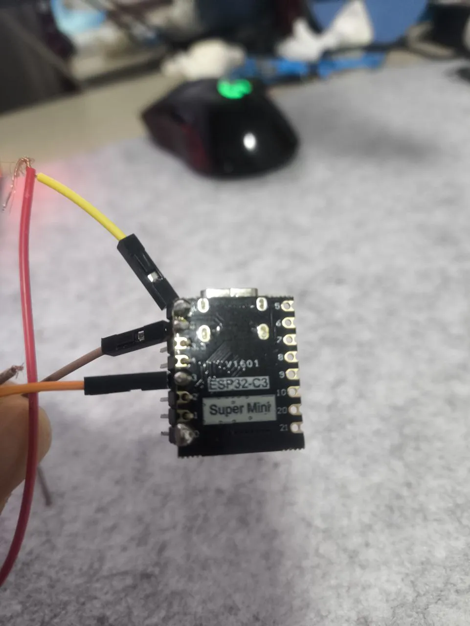 led-digital-clock-with-ws2812b e esp32c3supermini - Free 3D Print Model ...