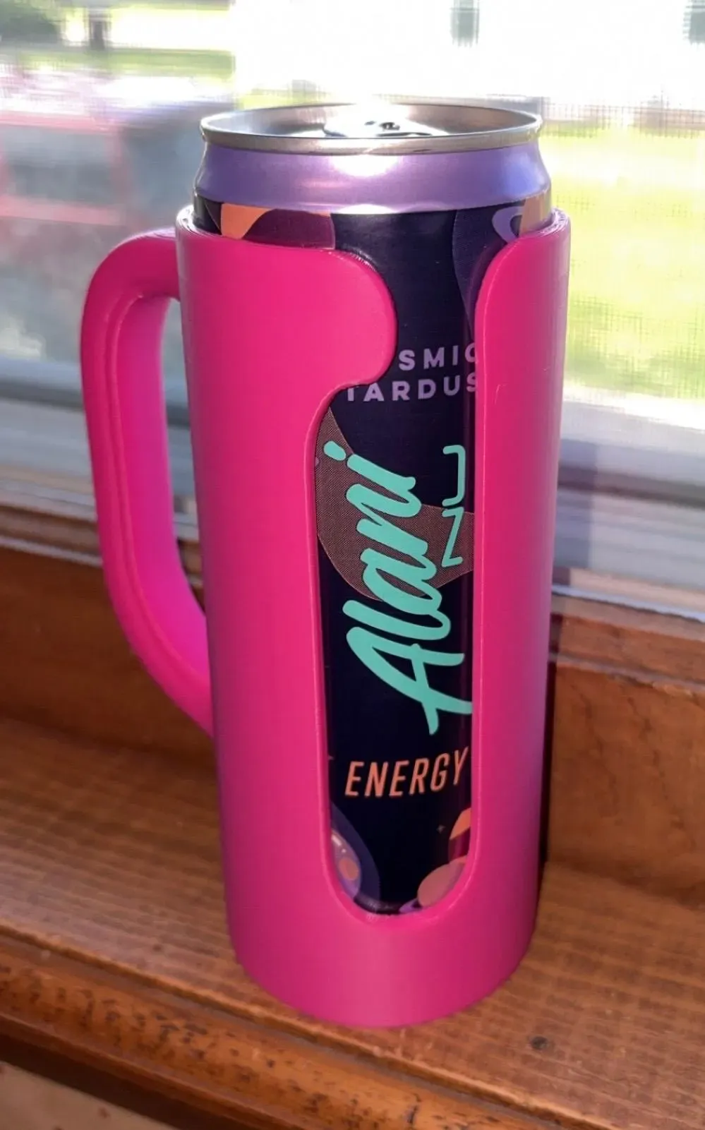 Slim 12oz Can Holder, Redbull, Alani, Bubbl’r, ect - Free 3D Print ...