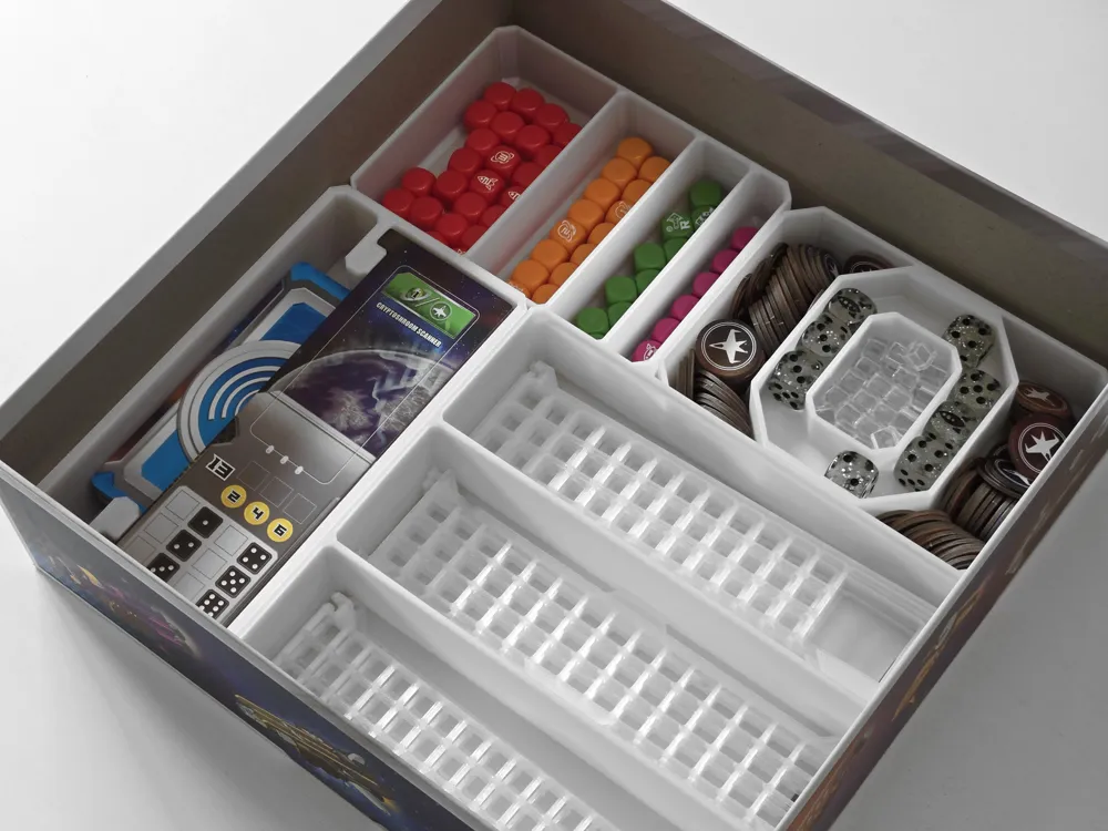 Space Base w/ALL Expansions - Organizer Insert - Free 3D Print Model ...