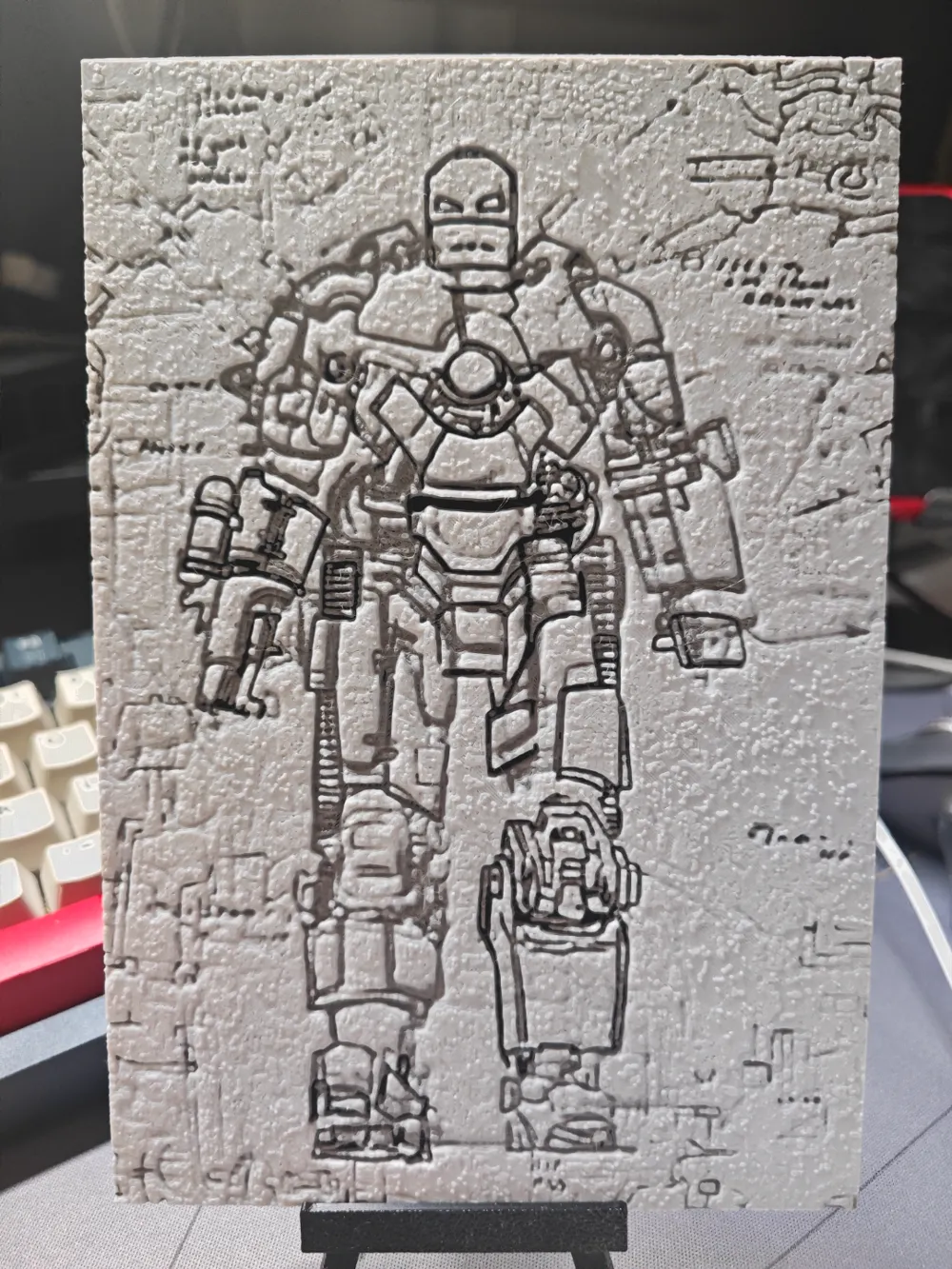 Iron Man Mark 1 - Hueforge by NOWE - MakerWorld