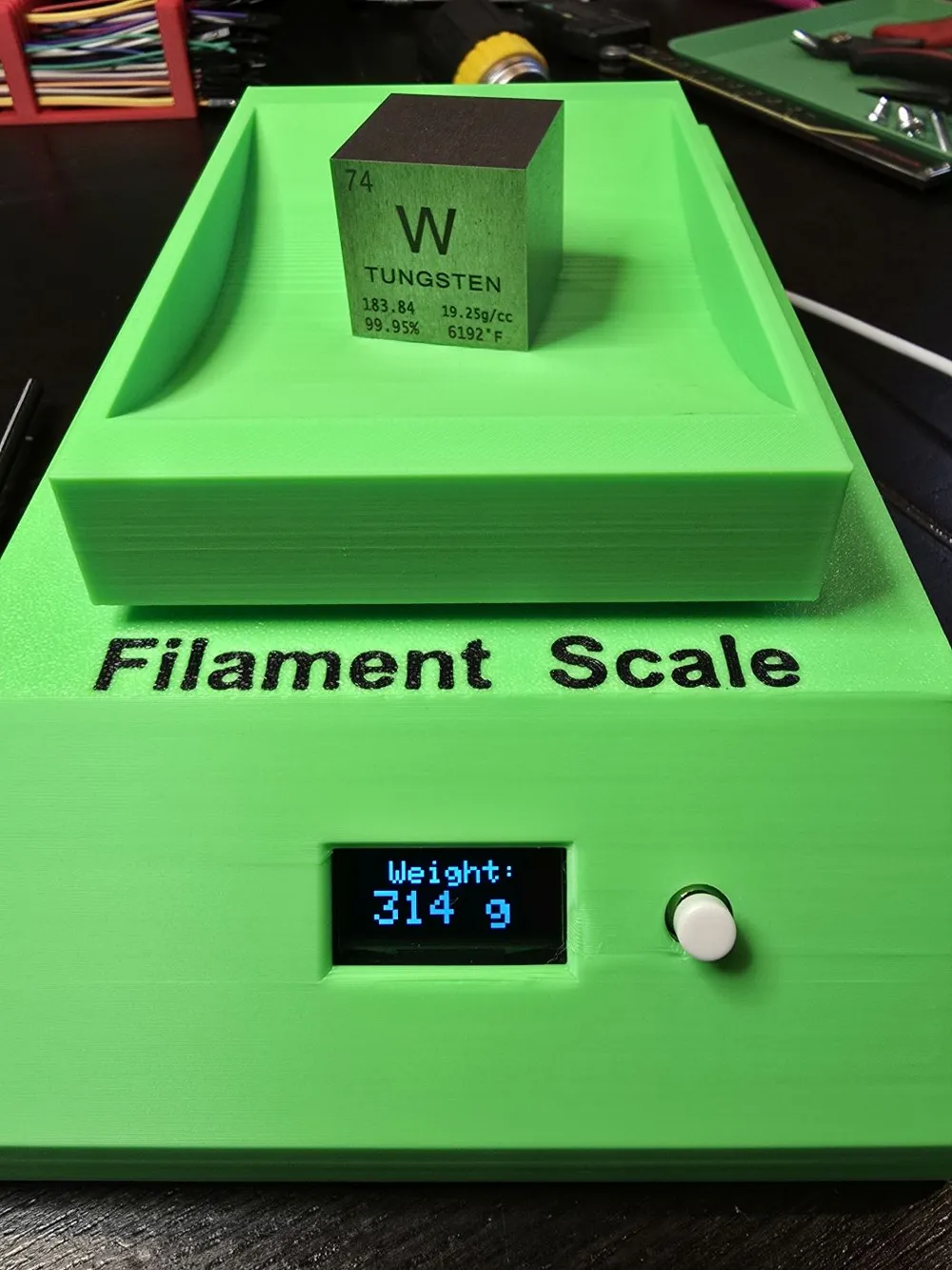 1Kg Filament Spool Scale by GrayGav MakerWorld: Download Free 3D Models