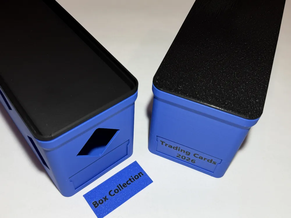 Trading Card Box / Trading Cards - Free 3D Print Model - MakerWorld