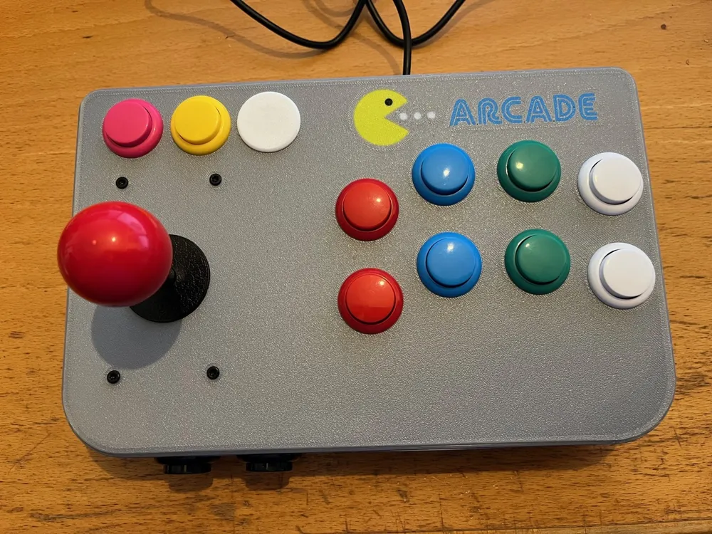 MAME Arcade USB Joystick, customizable, Fusion360 by thomas.mitschke ...