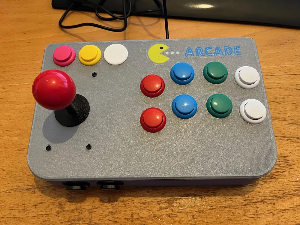 MAME Arcade USB Joystick, customizable, Fusion360 by thomas.mitschke ...