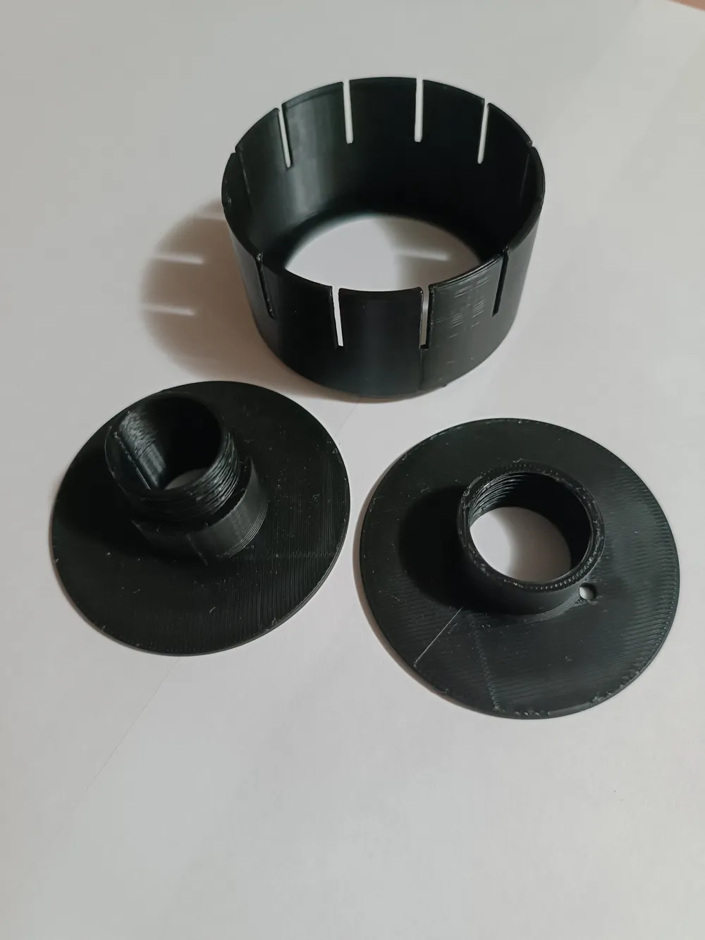 Compact Wire Spool Holder Ø60 – Editable Label - Free 3D Print Model ...