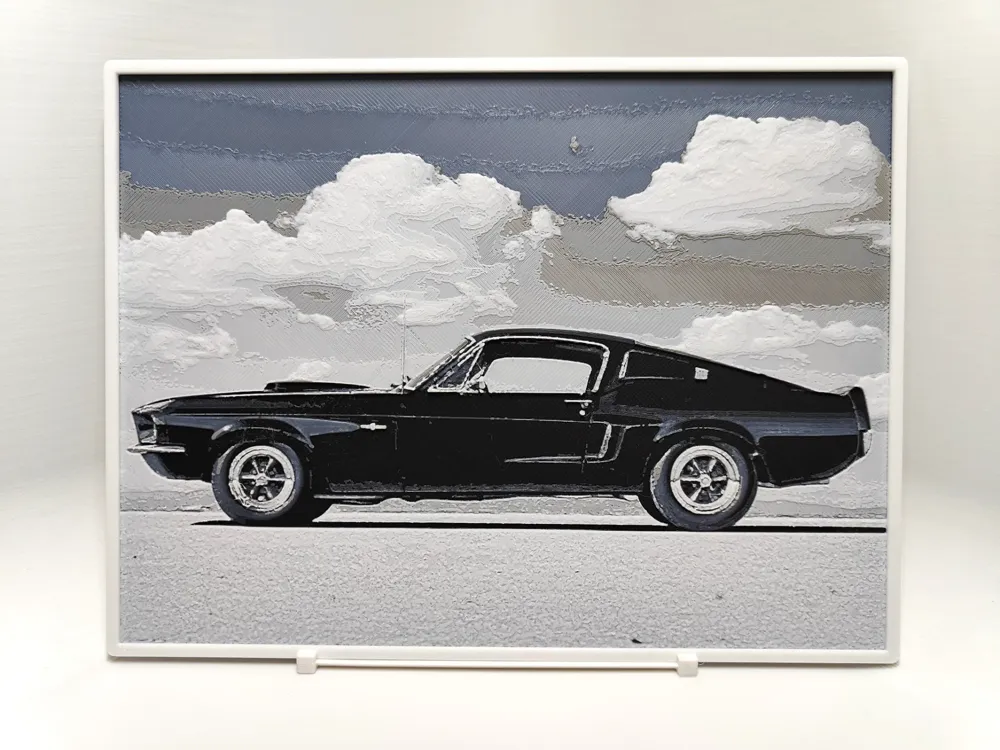 Ford Mustang GT500 – 1967 – Hueforge by BeaN MakerWorld: Download Free ...