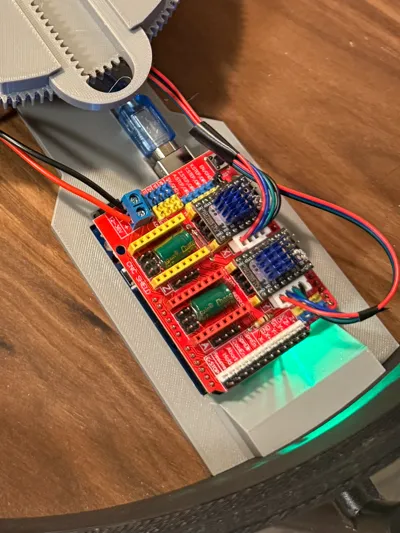 Dune Weaver Sand Table - Enclosed Ombonad Version by ThokoopMakerWorld: Download Free 3D Models