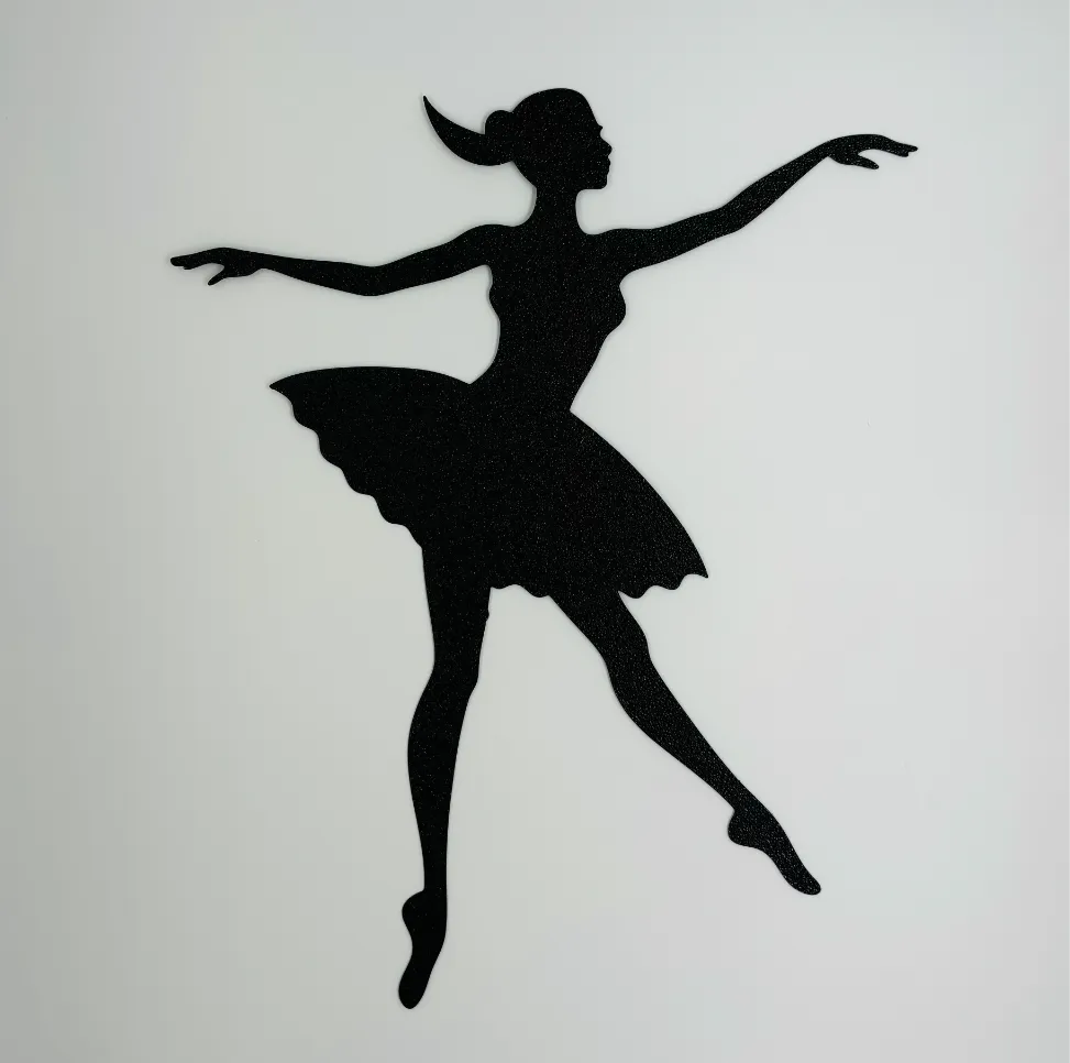 Dancing balerina wall art by vk3dprinting - MakerWorld