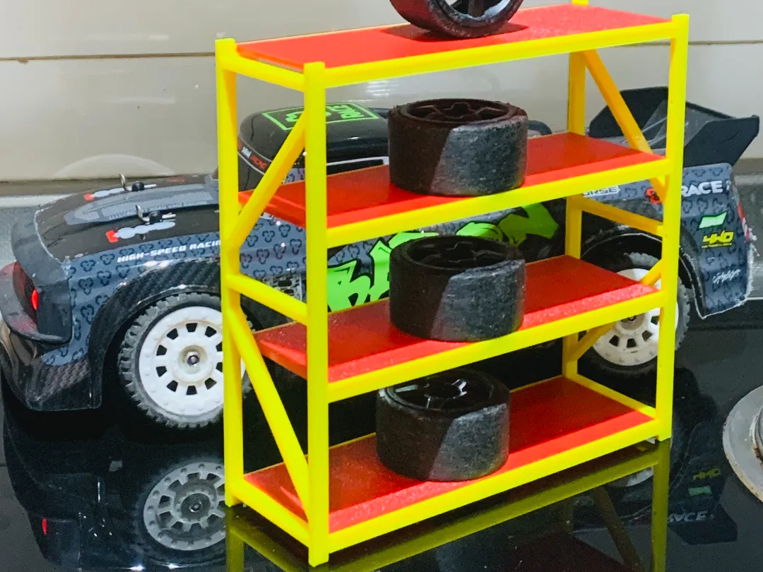 Detachable storage rack 1:10 miniature model - Free 3D Print Model ...