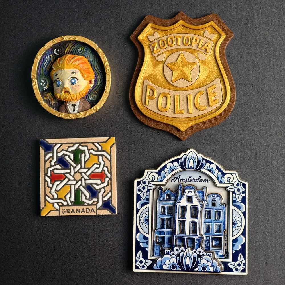 Zootopia Officer Judy Hopps Badge Refrigerator Magnet (Print in Place ...