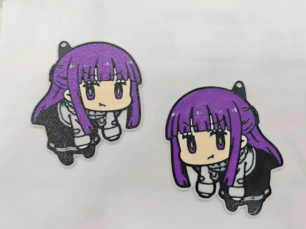 Frieren Keychain Series - Fern by Caster MakerWorld: Download Free 3D ...