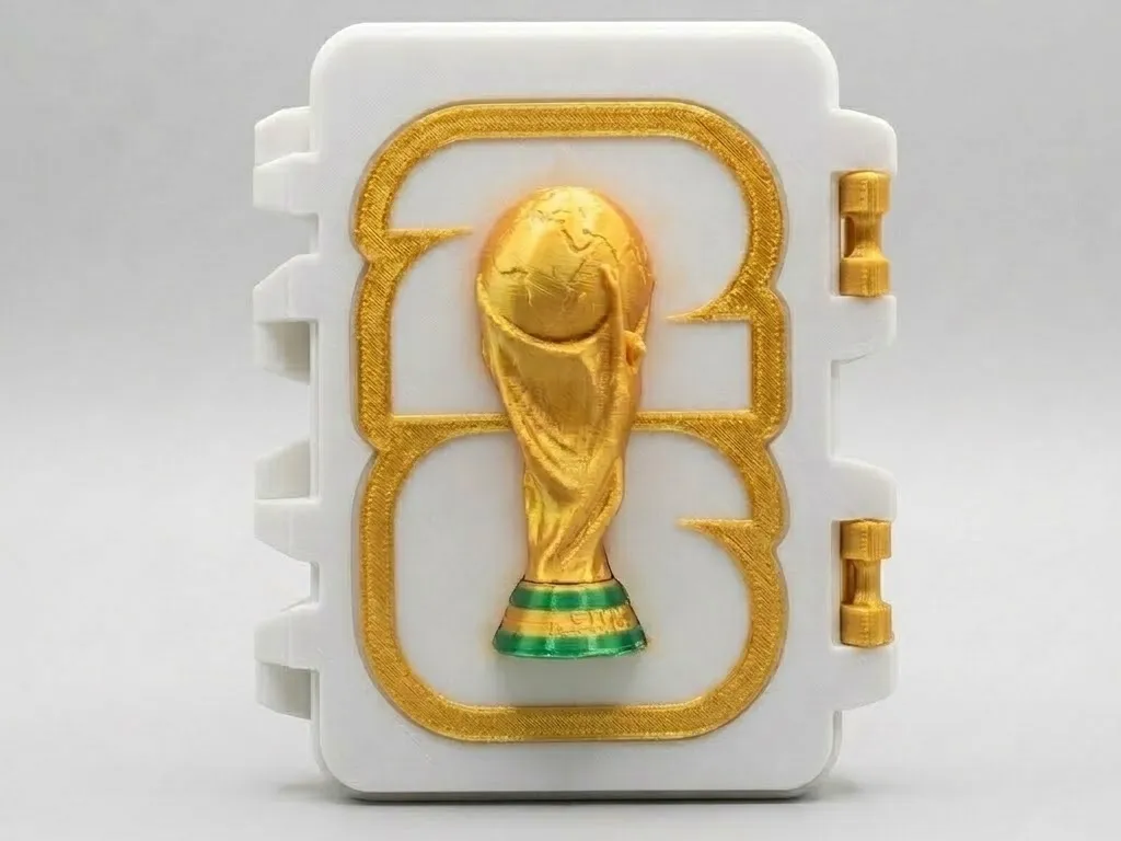 World Cup 2026 Collector Box for Stickers & Cards. - Free 3D Print ...