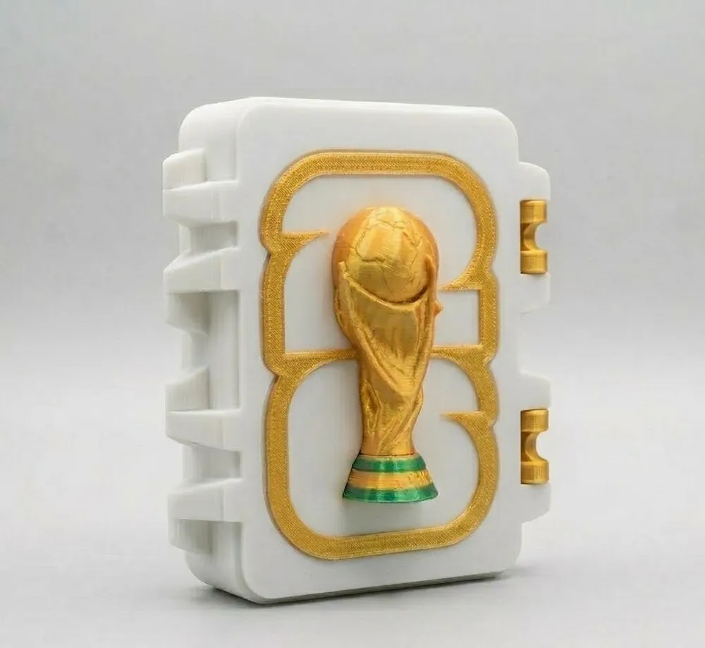 World Cup 2026 Collector Box for Stickers & Cards. - Free 3D Print ...