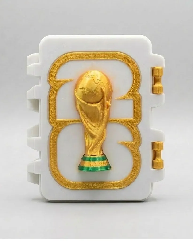 World Cup 2026 Collector Box for Stickers & Cards. - Free 3D Print ...
