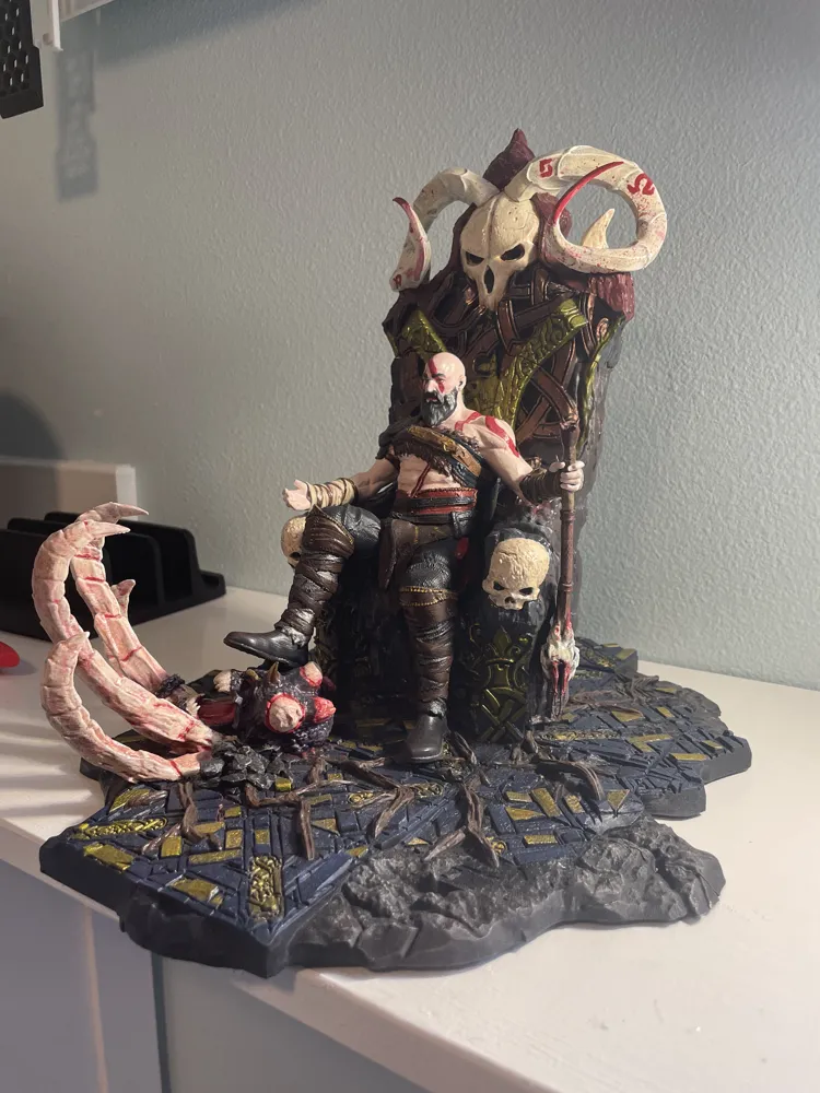 God of War - Kratos - Free 3D Print Model - MakerWorld