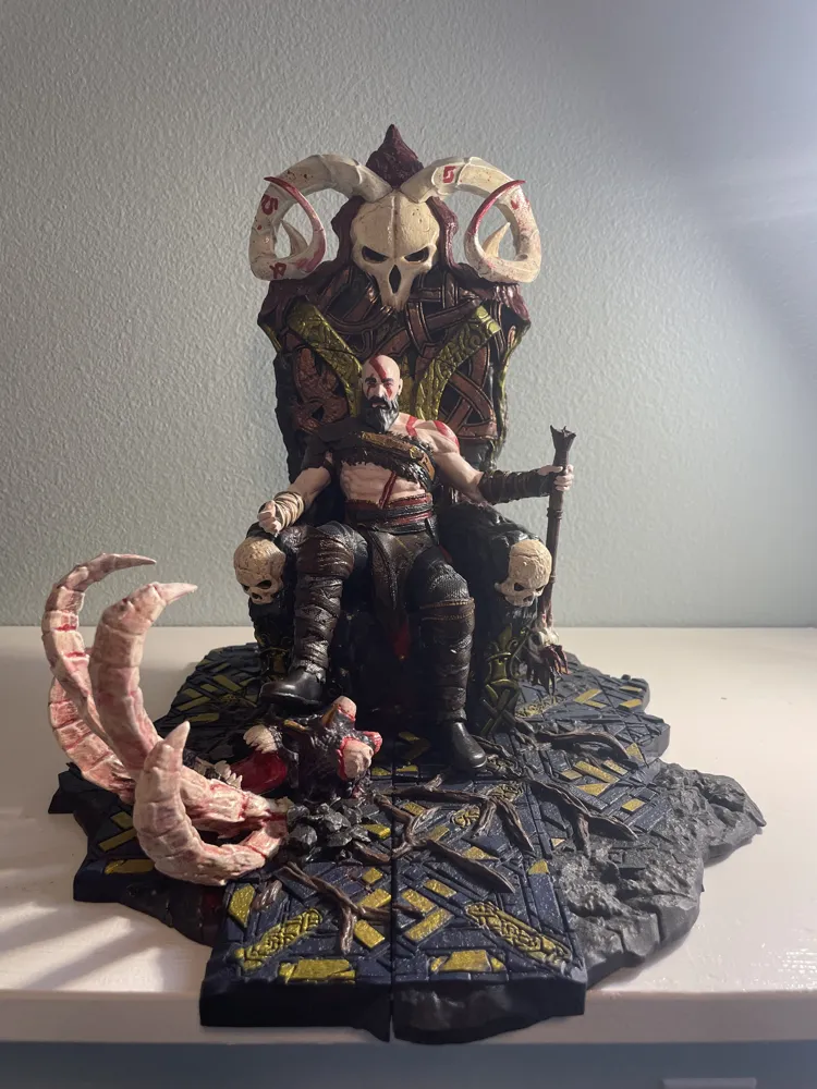 God of War - Kratos - Free 3D Print Model - MakerWorld