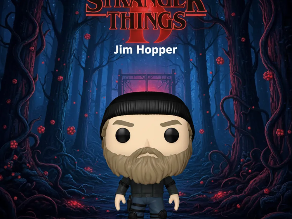 Stranger Things: Jim Hopper (temporada 5) - Modelo de impresión 3D ...