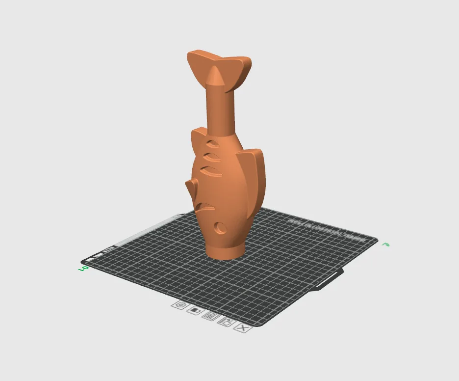 LEGOs Fish - Collapsing Sword Remix - Free 3D Print Model - MakerWorld