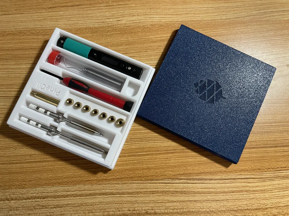 PINECIL Soldering Iron Case with Heat Set Inserts - Free 3D Print Model ...