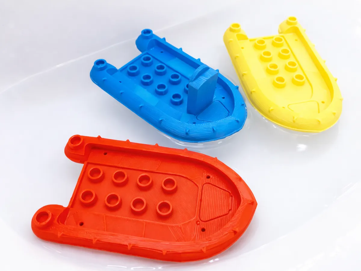 LEGOs DUPLO Boat | Large Brick Toy Boat Build - Free 3D Print Model ...