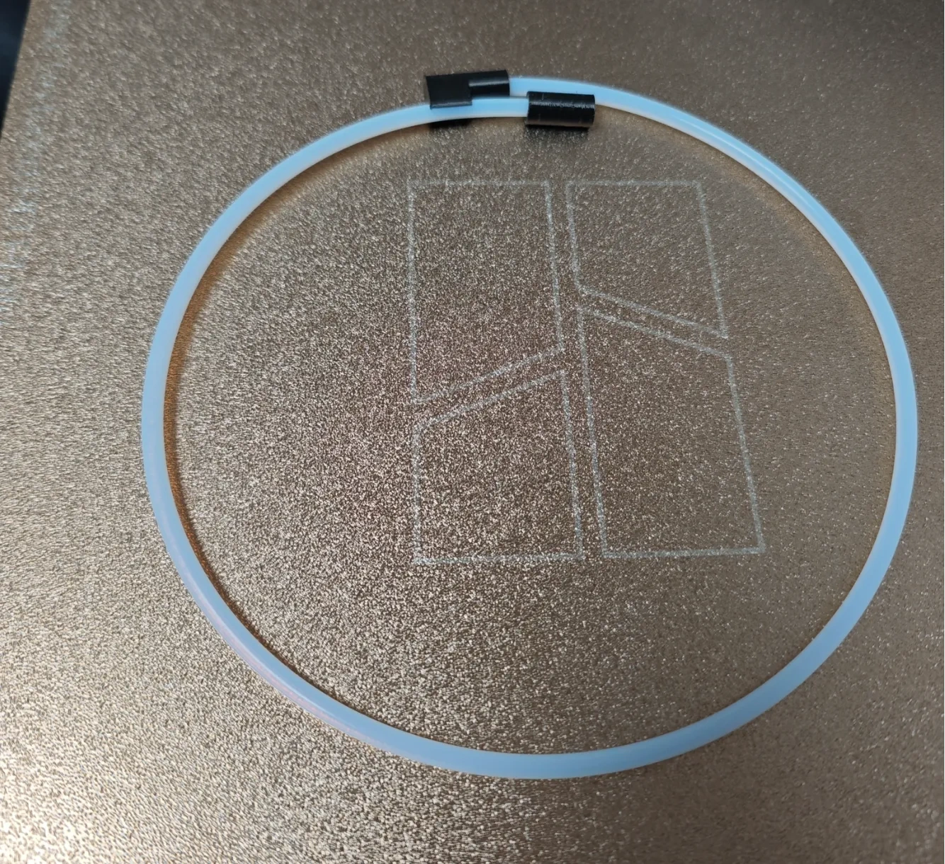 Teflon tubing connectors, compatible with Teflon tubes and end caps for ...