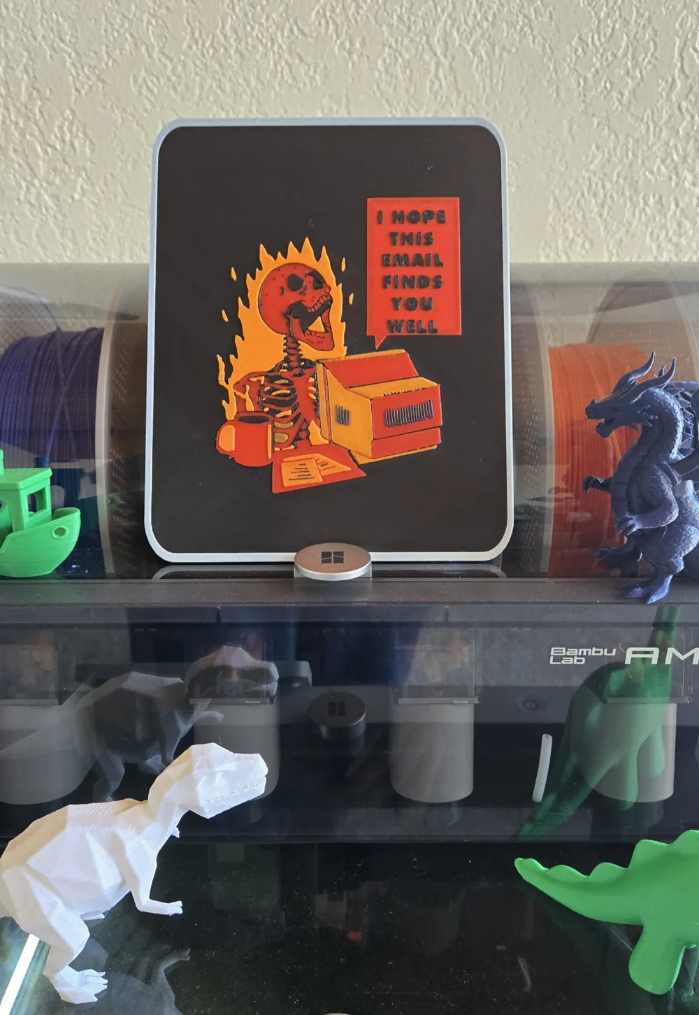 Funny Office desk sign 2 - Free 3D Print Model - MakerWorld