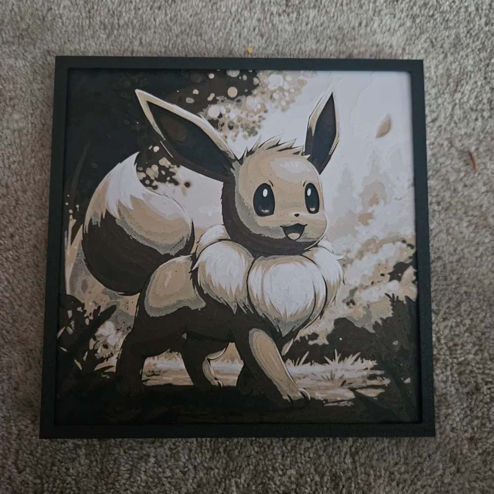 Eevee hueforge by Sew Stinkin' Cute (Mel) - MakerWorld