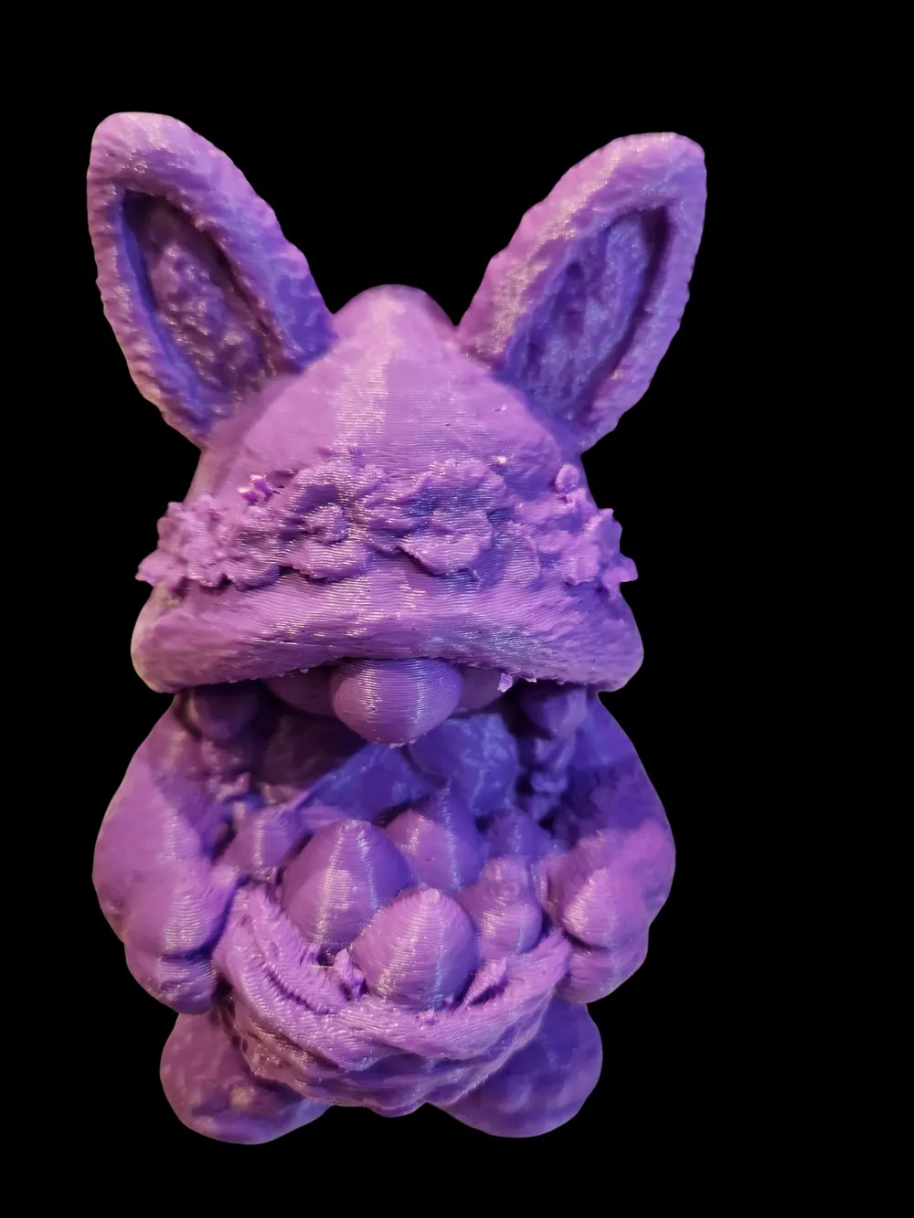 Gnome lady in Easter bunny costume - Free 3D Print Model - MakerWorld