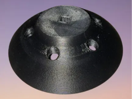 125mm Sanding Cup for Bowling Ball Resurfacing - Free 3D Print Model ...
