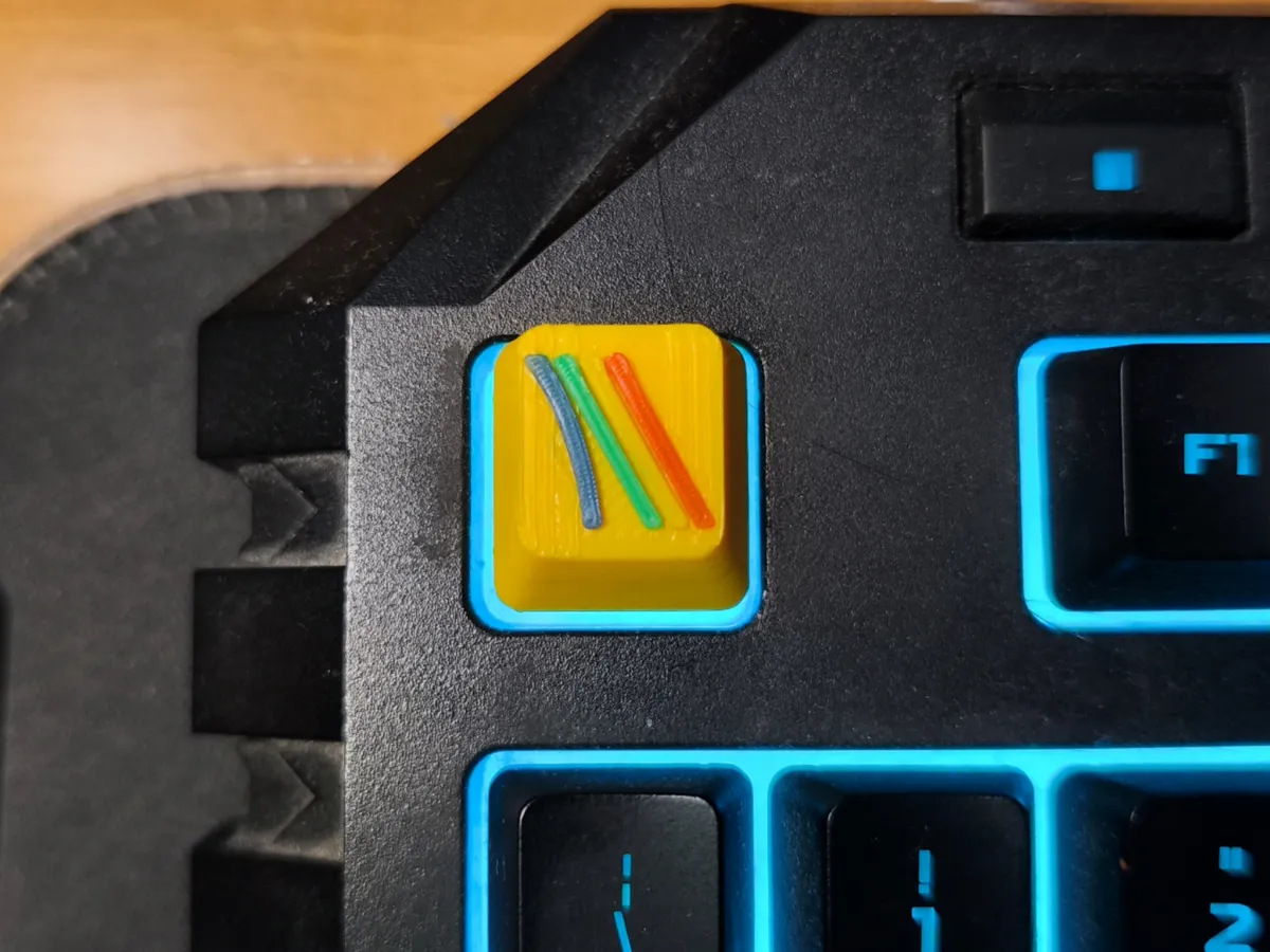 Arc Raiders Keycap for Membrane Keyboard - Free 3D Print Model - MakerWorld