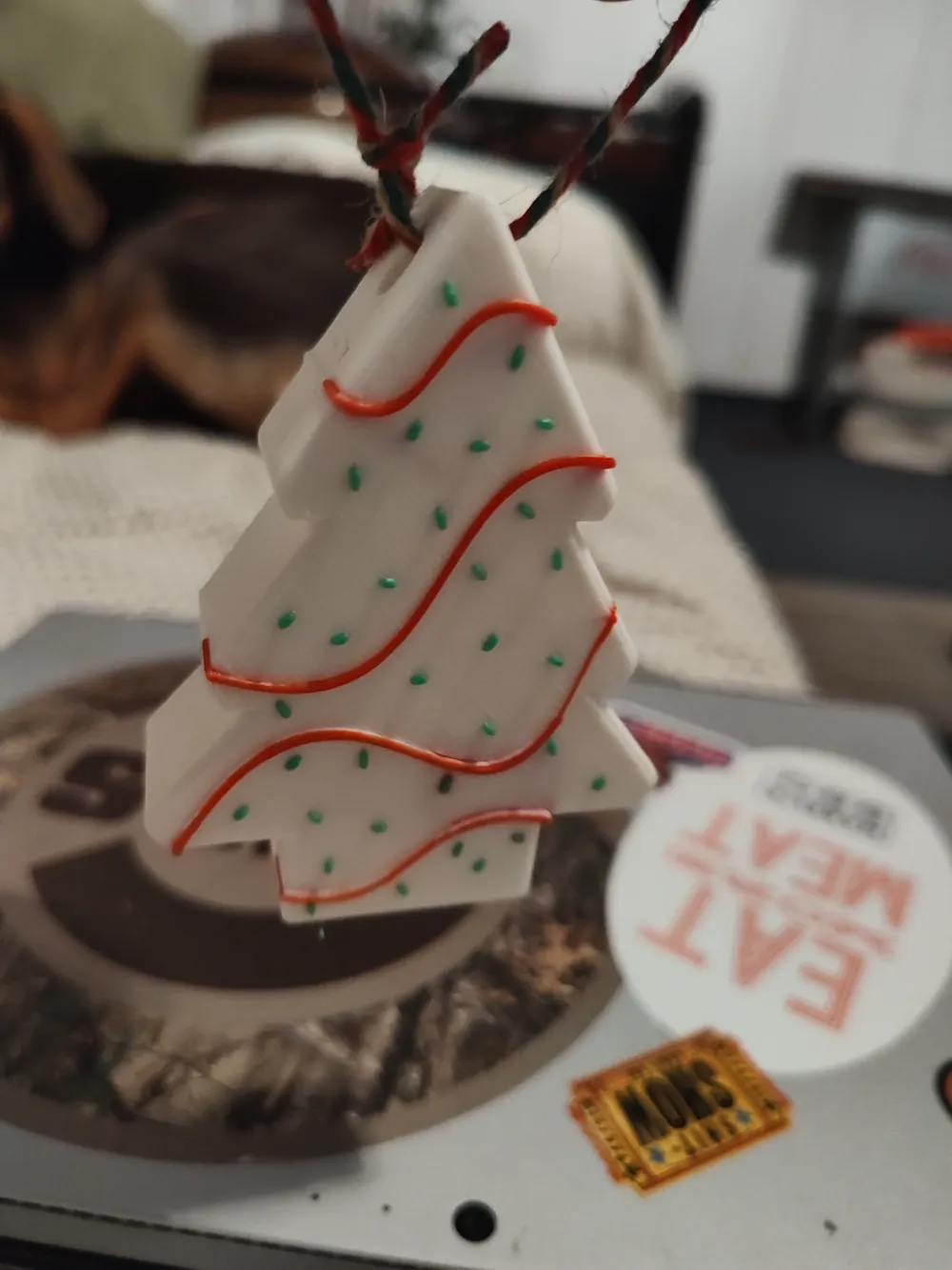 Little Debbie Christmas Tree Cake Ornament - Free 3D Print Model ...
