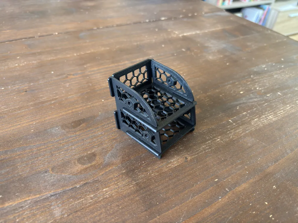Card draw/discard tray Double Decker kit Mini - Free 3D Print Model ...