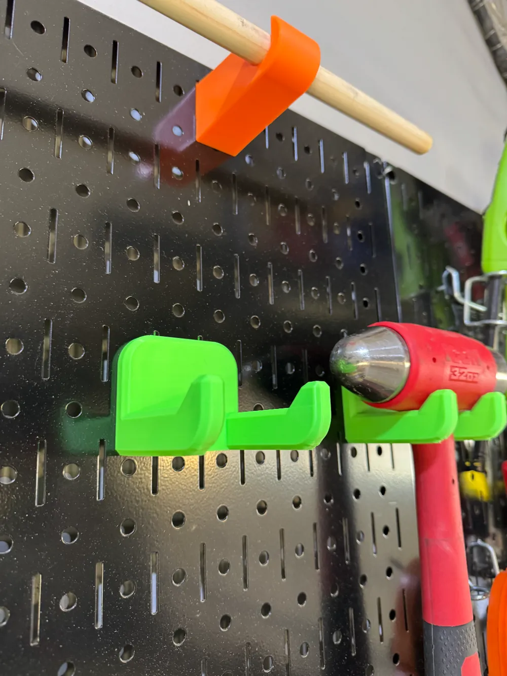 Wall Control Peg Board Hammer Holder by DeadHead - MakerWorld