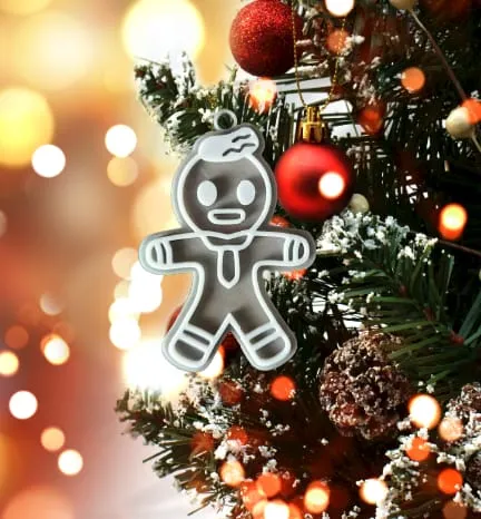 Doodle Elvis Christmas Ornament by SPStudio - MakerWorld