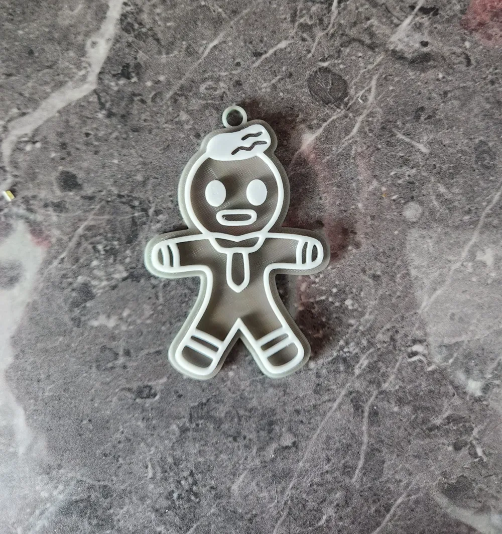 Doodle Elvis Christmas Ornament by SPStudio - MakerWorld