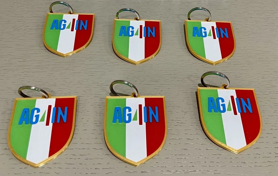 Napoli 2025 Scudetto - AG4IN Keychain by amariglia MakerWorld: Download ...