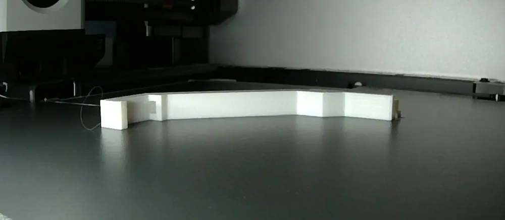 Skadis LED profile holder with hidden wire channel by Lozagon1234 ...