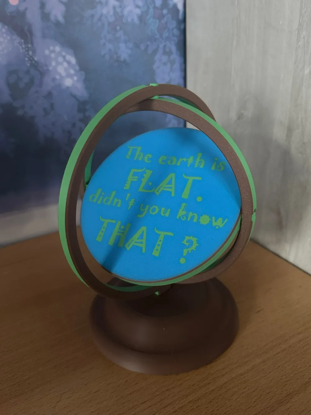 flat earth globe by Tsjotsjo MakerWorld: Download Free 3D Models