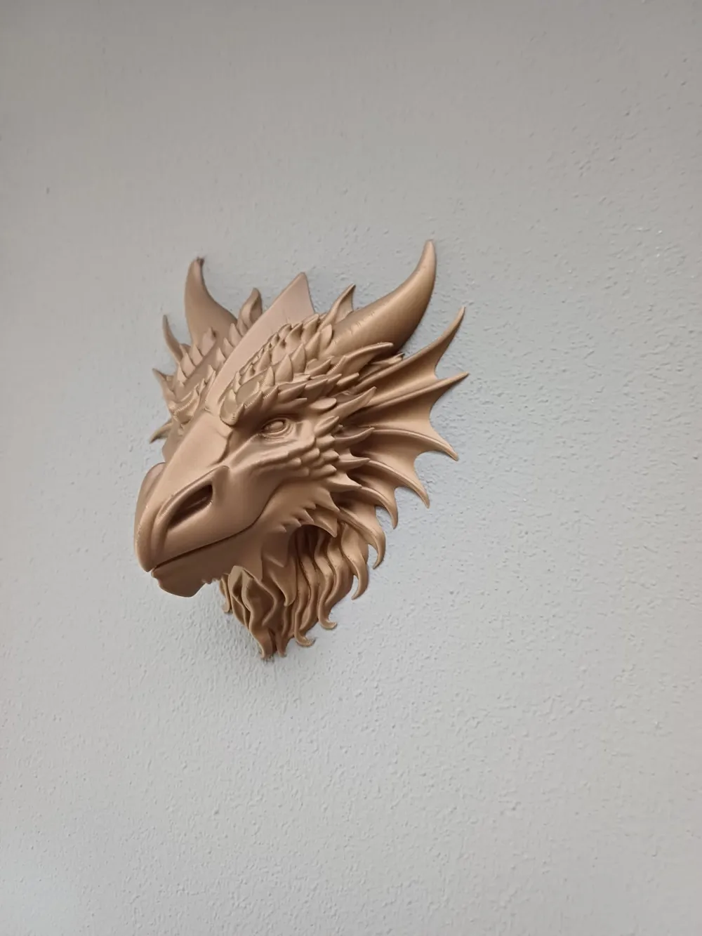 Ancient Drake – Dragon Wall Bust - Free 3D Print Model - MakerWorld