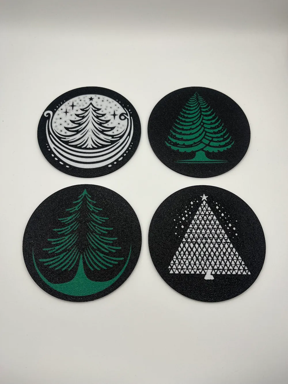 Christmas Tree Coasters by iloveloot - MakerWorld