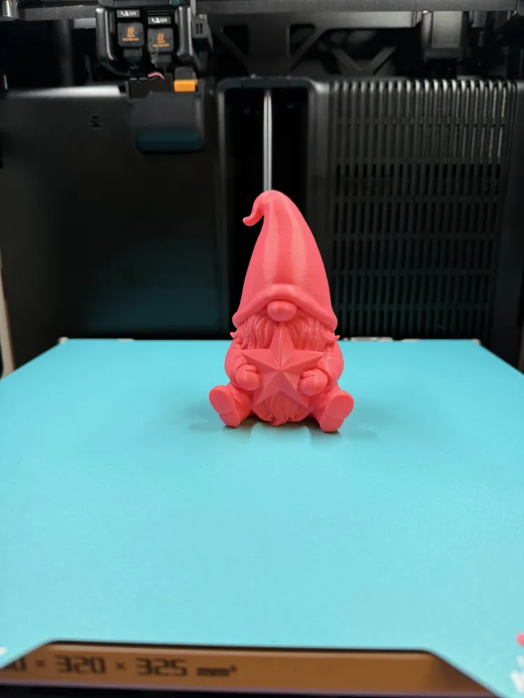 Gnomo natalizio con stella di Natale - Modello di stampa 3D gratuito ...