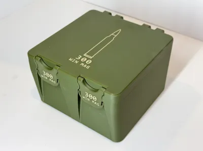 Ammo Box - 300 Win Mag - 80 Rounds - Free 3D Print Model - MakerWorld
