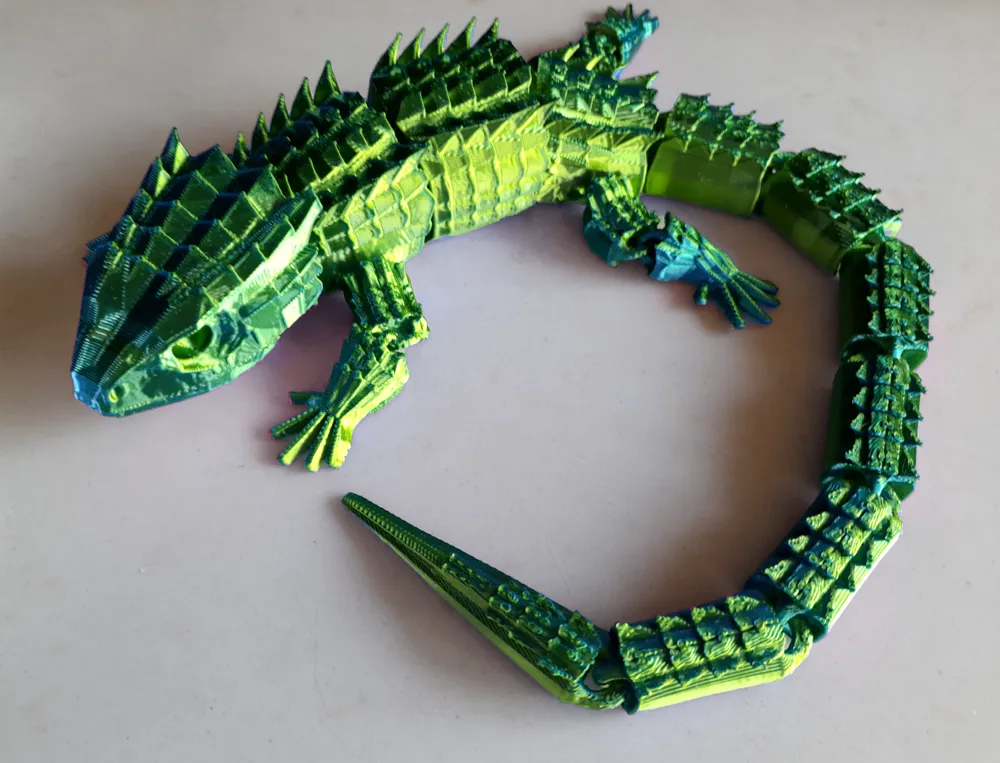 Articulated Lizard Magnetic by qwiktune - MakerWorld
