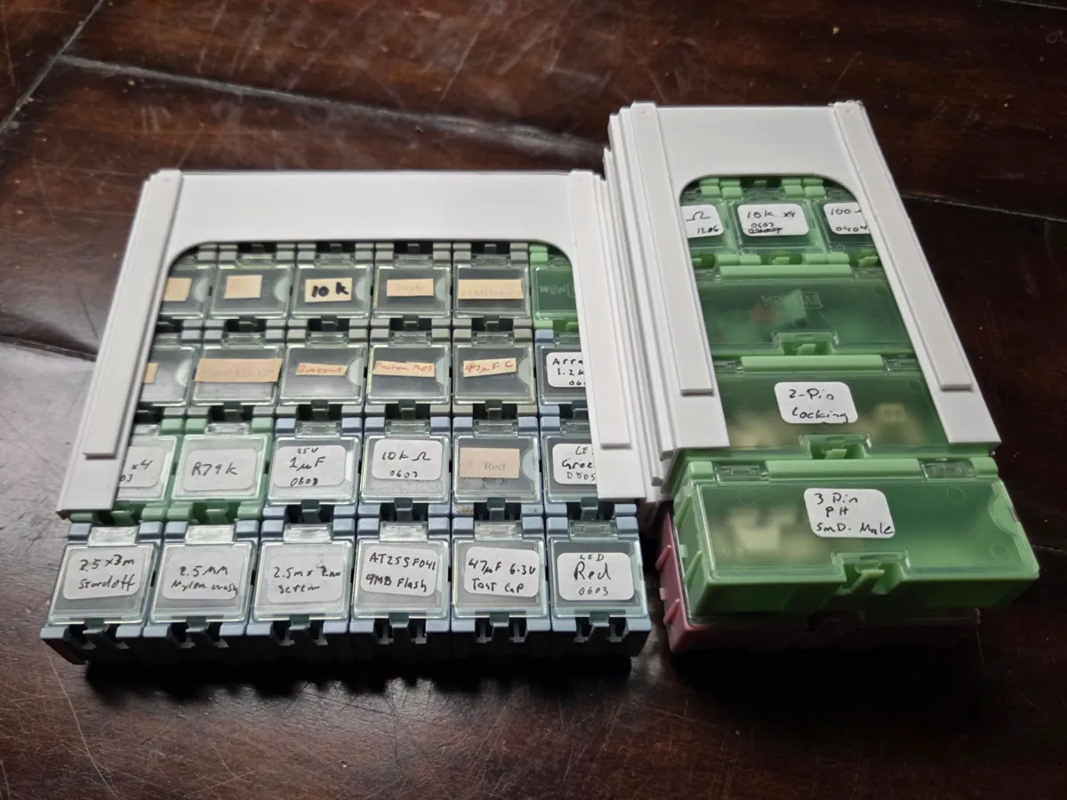 SMD Component Rack - Free 3D Print Model - MakerWorld