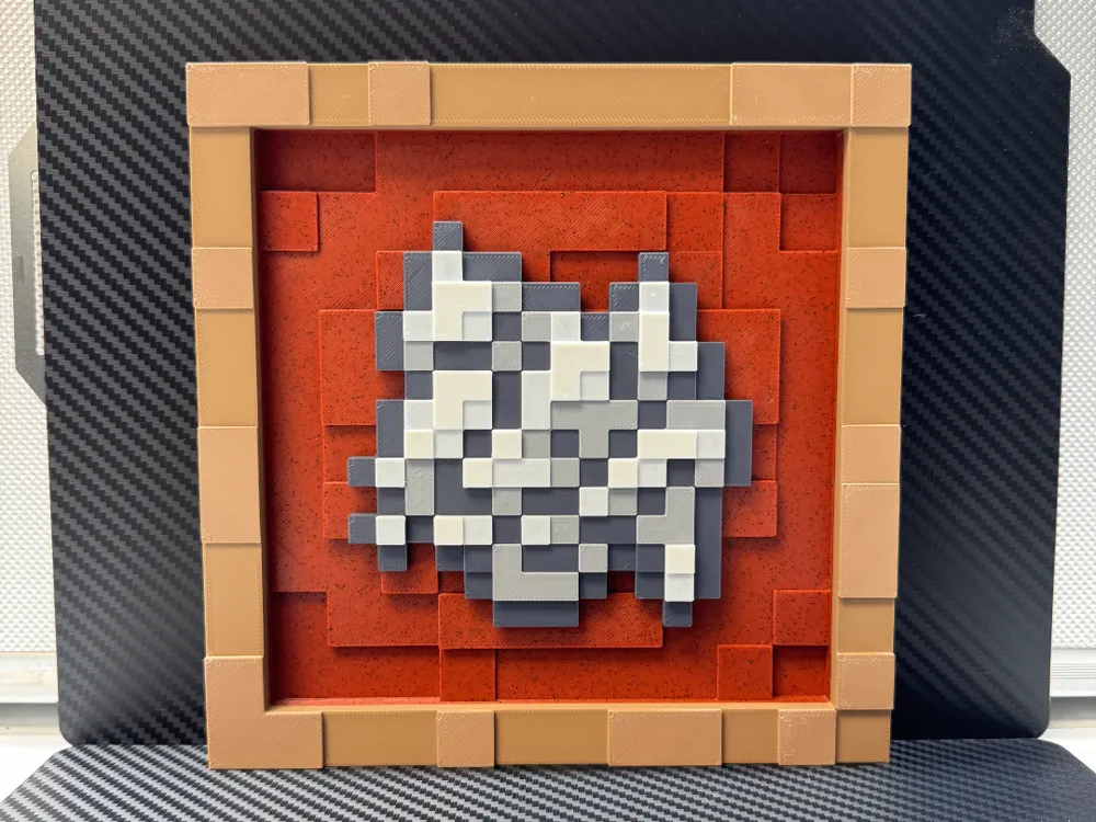 Bone Meal - Minecraft Item Frame by jongoodfeller MakerWorld: Download ...