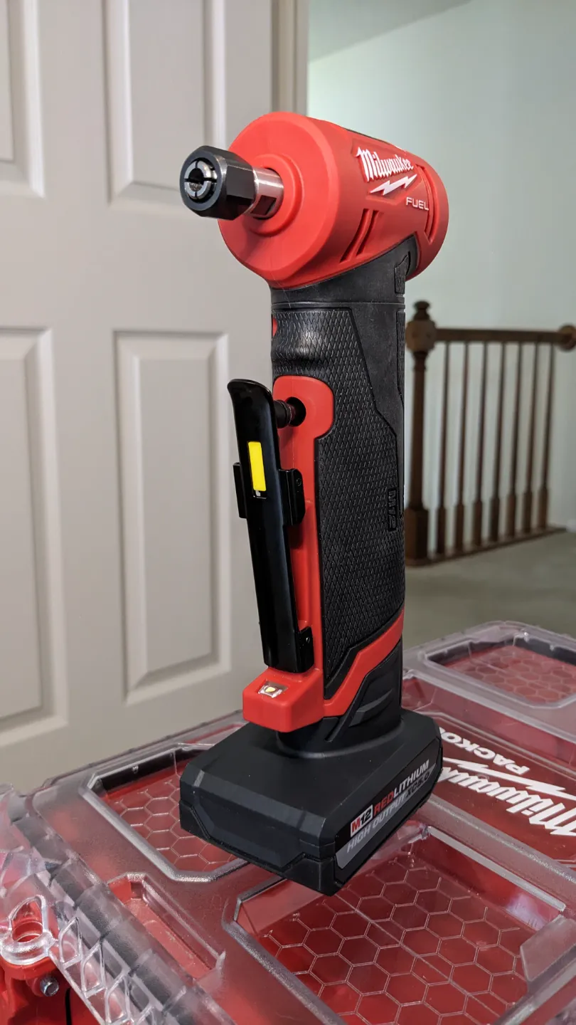 Lock Hold Back For Milwaukee M12 Grinder by CK Designs - MakerWorld