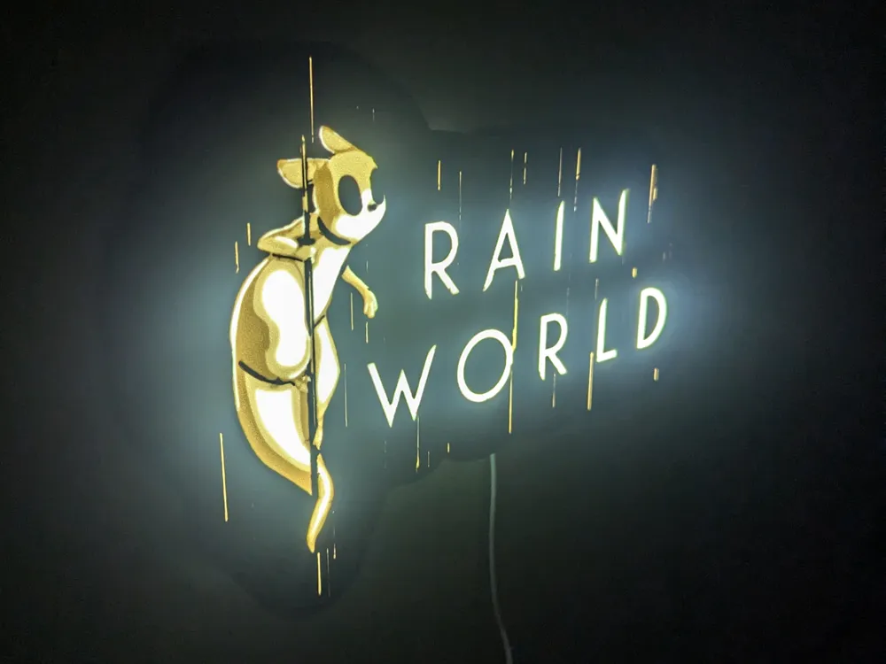 Rain World Light Box with Slugcat - Free 3D Print Model - MakerWorld