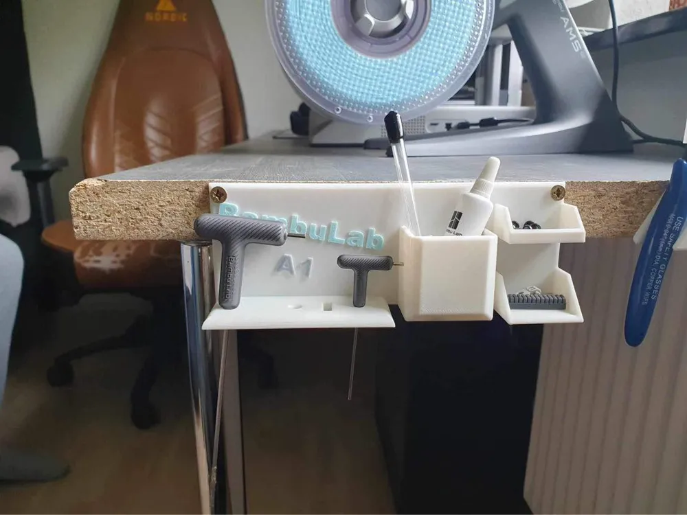 Bambulab A1 Tool Holder by Dinozzo28 - MakerWorld