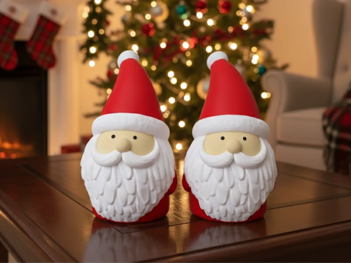 Dwarf Santa Figurine | Single Color or AMS - Free 3D Print Model ...