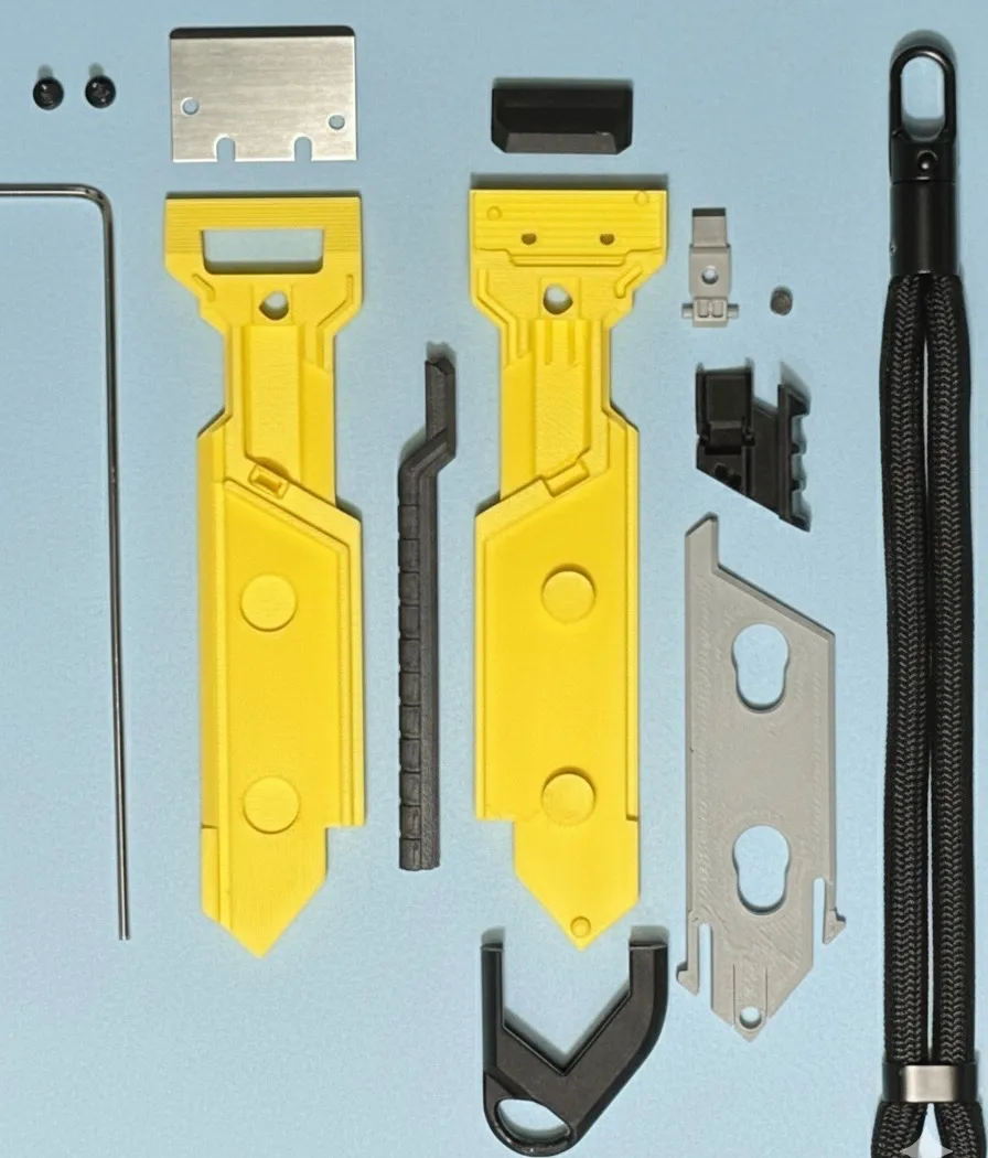 3-in-1 Bed Scraper and Filament & PTFE Cutter by Viltsu MakerWorld ...